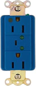 EATON Wiring 8200BLS Hospital Grade TVSS Surge Protection Duplex ...