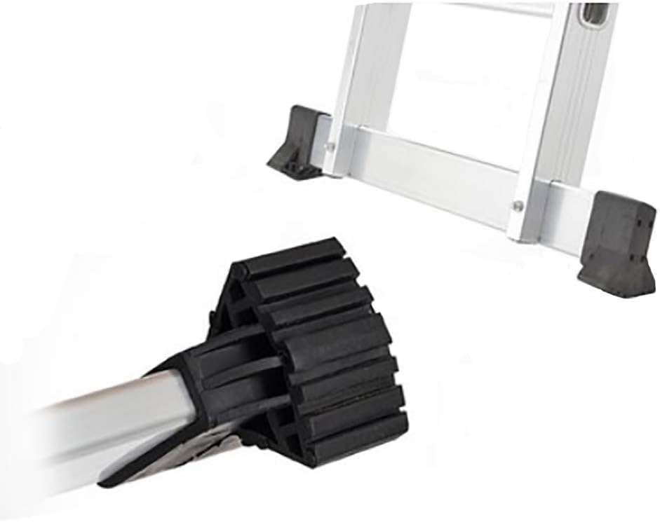 Telescoping Ladder Horizontal Stair-Style Cap/Shoe Kit/Feet Foot Pads ...