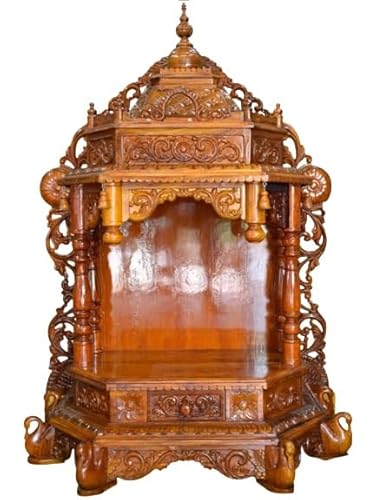 Blackperlcrafts by New Carving Home Temple,Puja Mandir, Home Temple ...