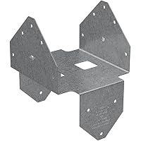 Amazon.com: Simpson Strong-Tie BCS2-3/6Z BCS ZMAX® Galvanized Post Cap ...