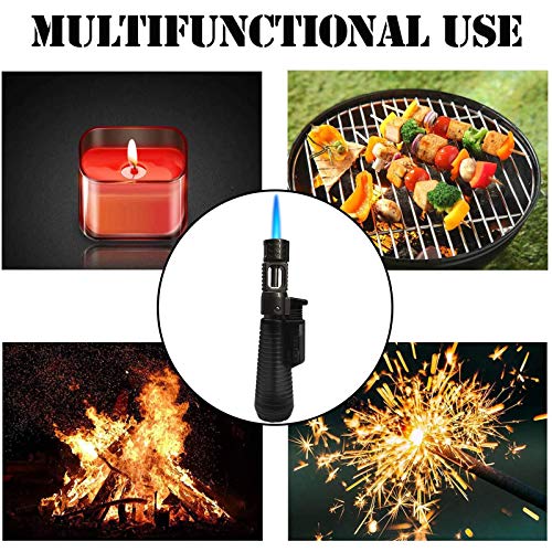 Yeuligo Torch Lighter, Butane Lighter with Large Capacity Visible Window, Adjustable and ...