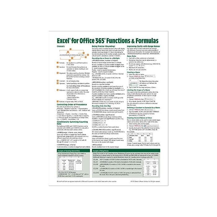 Buy Microsoft Excel For Microsoft 365 Office 365 Functions Formulas 