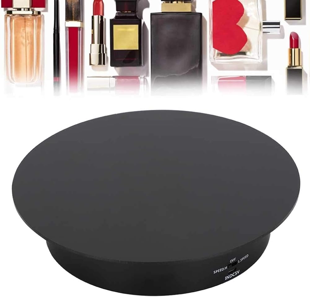 TMISHION 5KG Rotating Display Stand, 360 ° Rotating Platform Automatic ...