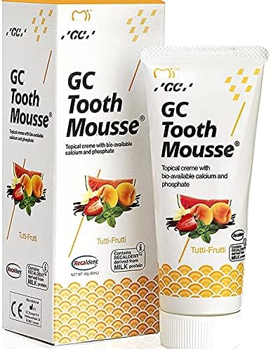 Recaldent GC Tooth Mousse Topical Dental Creme with bio-available ...