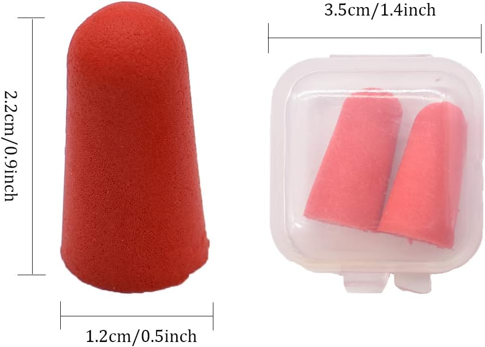 Ear Plugs for Sleeping,Liwein Noise Cancelling Earplugs Reusable Foam ...