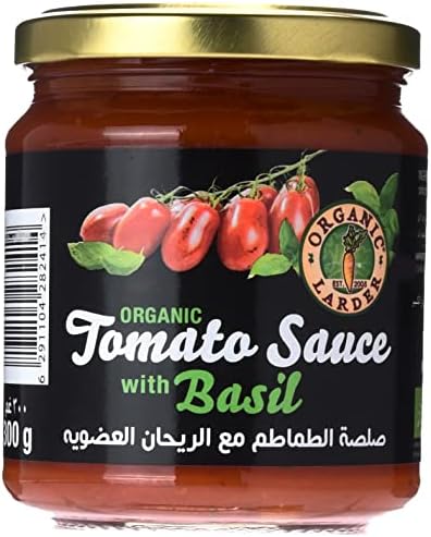 Organic Larder Tomato Sauce With Basil, 300 G price in Saudi Arabia ...