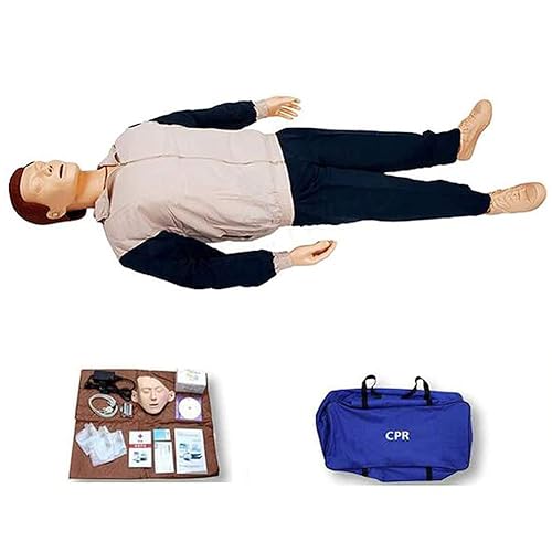 ZMIN CPR Full Body Manikin Kit, Professional Adult Training Manikin for ...