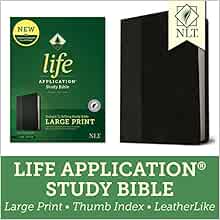 Tyndale NLT Life Application Study Bible, Third Edition, Large Print ...
