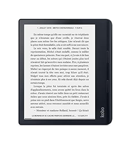 Kobo Sage | eReader | 8” HD Glare Free Touchscreen | Waterproof ...