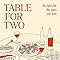 Table for Two: Recipes for the Ones You Love: Graham, Bre ...