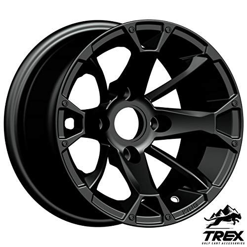 12" BlackJack Gloss Black Wheels mounted on 23"