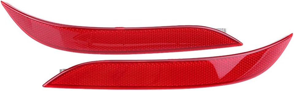 Rear Bumper Reflector - Left & Right Rear Bumper Reflector for BMW 5 ...