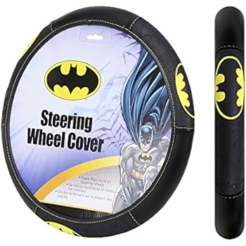 Amazon.com: Finex Silicone Batman Superhero Auto Car Steering Wheel ...