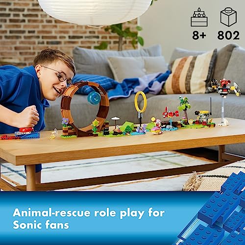 LEGO Sonic The Hedgehog Sonic’s Green Hill Zone Loop Challenge 76994 ...