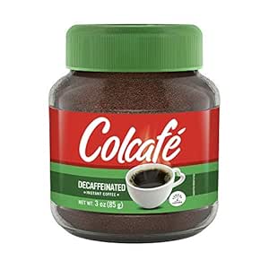Amazon.com : Colcafé Instant Decaf Coffee Jar | Same Great Taste, No ...