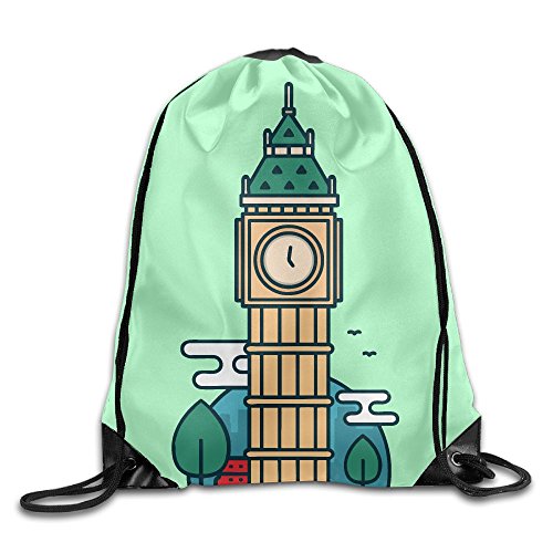 Buy Big Ben Tower In London Trees Red Bus Mens Womens Folding Sport ...
