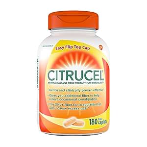 Amazon.com: Citrucel Caplets Fiber Therapy for Occasional Constipation ...
