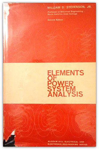 Elements of Power System Analysis: Stevenson, William D., Jr ...