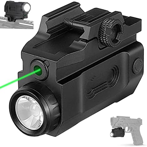 Pistol Light Oueand Laser Light 600 Lumens Tactical Flashlights with ...