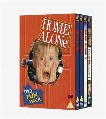Home Alone 1 to 4 DVD Box Set: Amazon.co.uk: Electronics