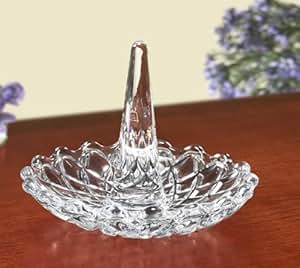 Amazon.com: CRYSTAL RING HOLDER - 3" ROUND CRYSTAL RING HOLDER - Ring ...
