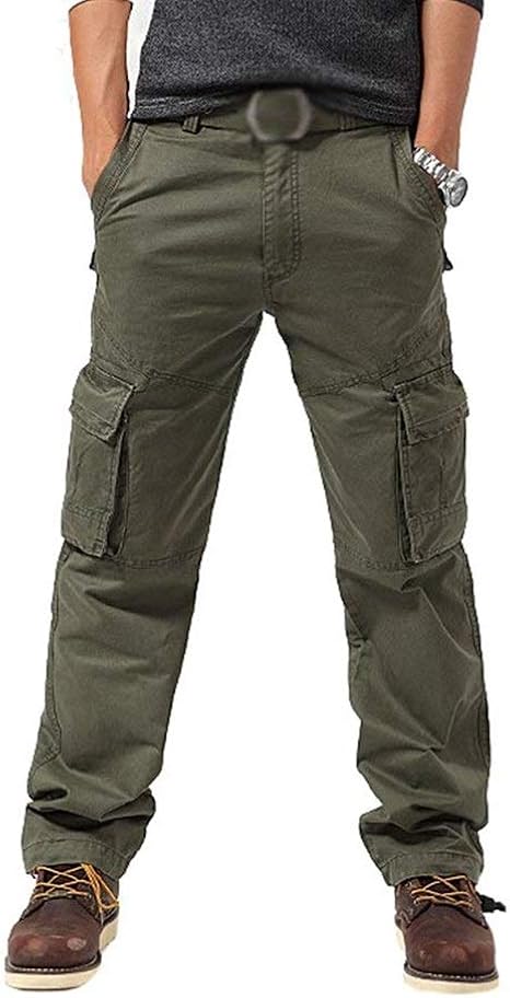 Men's Cargo Pants s Work Pants Stretch Cargo Pants Loose Casual Pants ...