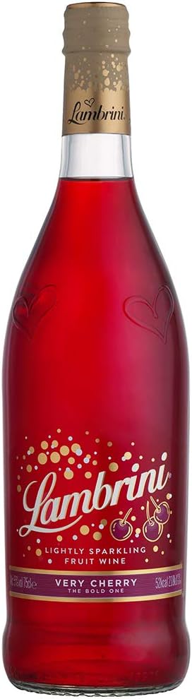 Lambrini Slightly Sparkling Fruit Wine Very Cherry, 75 cl: Amazon.co.uk ...
