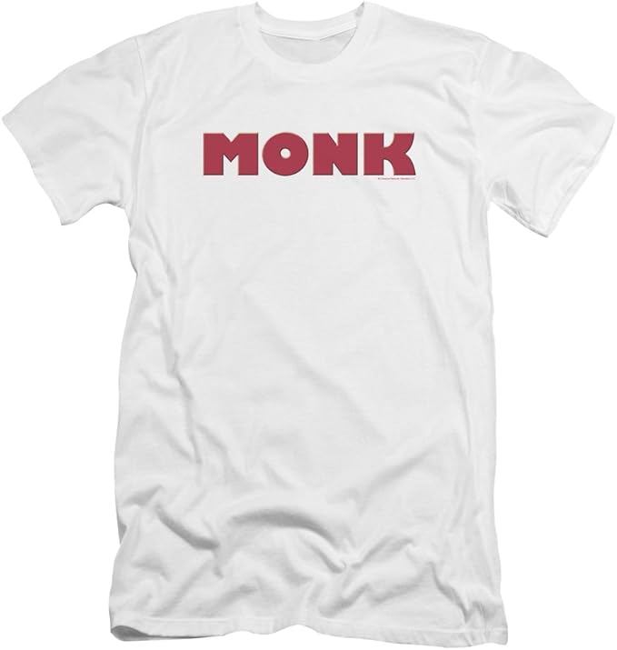 Monk - Mens Logo Premium Slim Fit T-Shirt: Amazon.co.uk: Clothing