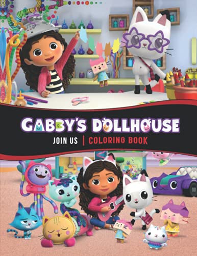 Buy Gabby's Dollhouse coloring book: An Unique Coloring Book For Fan Of ...