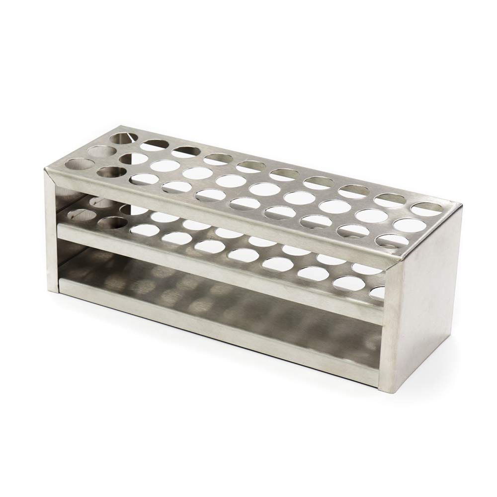ULAB Scientific Stainless Steel Test Tube Rack, 30 Holes, Suitable for ...