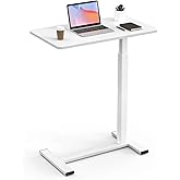 Amazon.com: Vive Compact Overbed Table - Over Hospital Bed Tray - Rolling for Home Use or ...