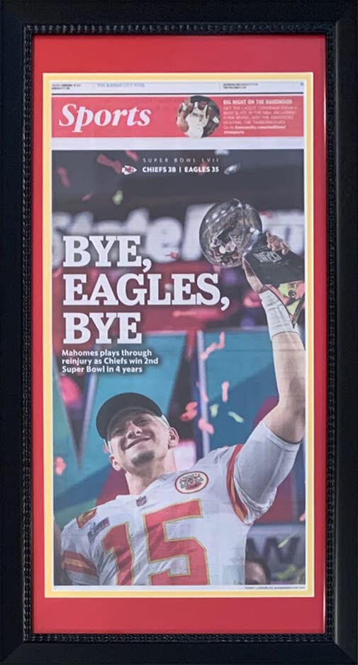 Mua Kansas City Chiefs Super Bowl 57 LVII Champions Original Front Page ...