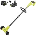 Amazon.com: RYOBI ONE+ 18V Patio Cleaner with Wire Brush Edger with 2.0 ...