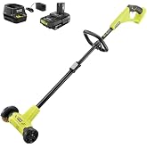 Amazon.com : RYOBI ONE+ 18V Patio Cleaner with Wire Brush Edger Weed ...