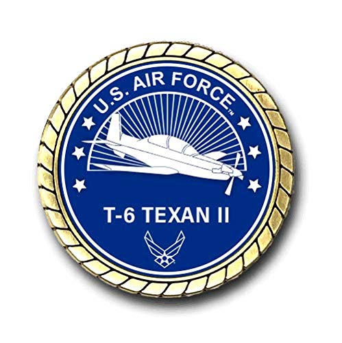 US Air Force T-6 Texan II Challenge Coin Officially Licensed on Galleon ...