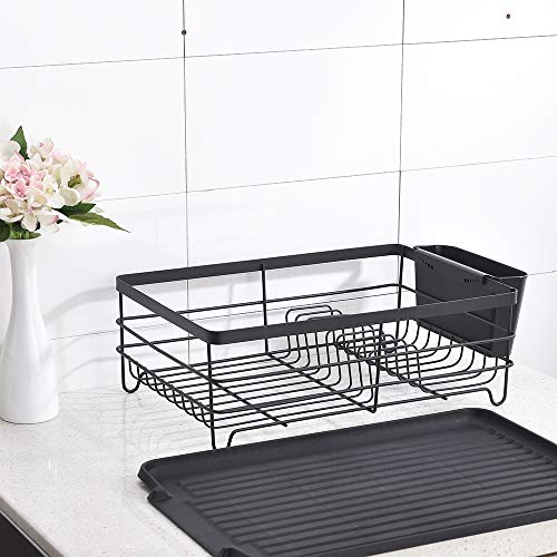 POPILION Quality 3 Piece Kitchen Sink Side Draining Dish Drying Rack ...