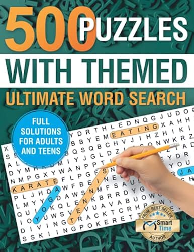Ultimate Word Search: 500 Puzzles with Themed and Full Solutions for ...
