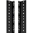 Amazon.com: NavePoint 6U Vertical Rack Rail Pair DIY Kit with Hardware ...