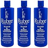 Amazon.com : Rubee Hand & Body Lotion 16 oz. (3-Pack) with a Free 2 oz ...