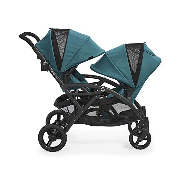 Contours Options Elite Tandem Double Toddler & Baby Stroller, Multiple ...