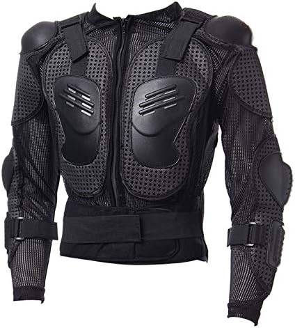Full Body Motorcycle Riding Jacket Armor Spine Shoulder Chest ...