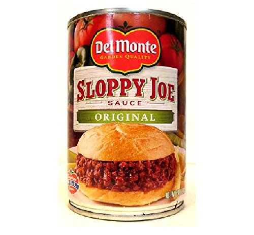 Del Monte Original Sloppy Joe Sauce (Pack of 3) 15 oz Cans | Amazon ...