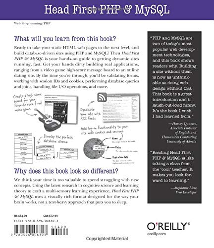 Head First PHP & MySQL: A Brain-Friendly Guide | Pricepulse