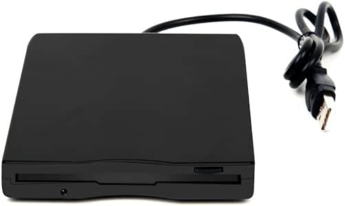 Amazon.com: USB Floppy Disk Reader Drive, 3.5” External Portable 1.44 ...