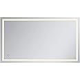 Amazon.com: Elegant Decor Helios 42in x 72in Hardwired LED Mirror with ...