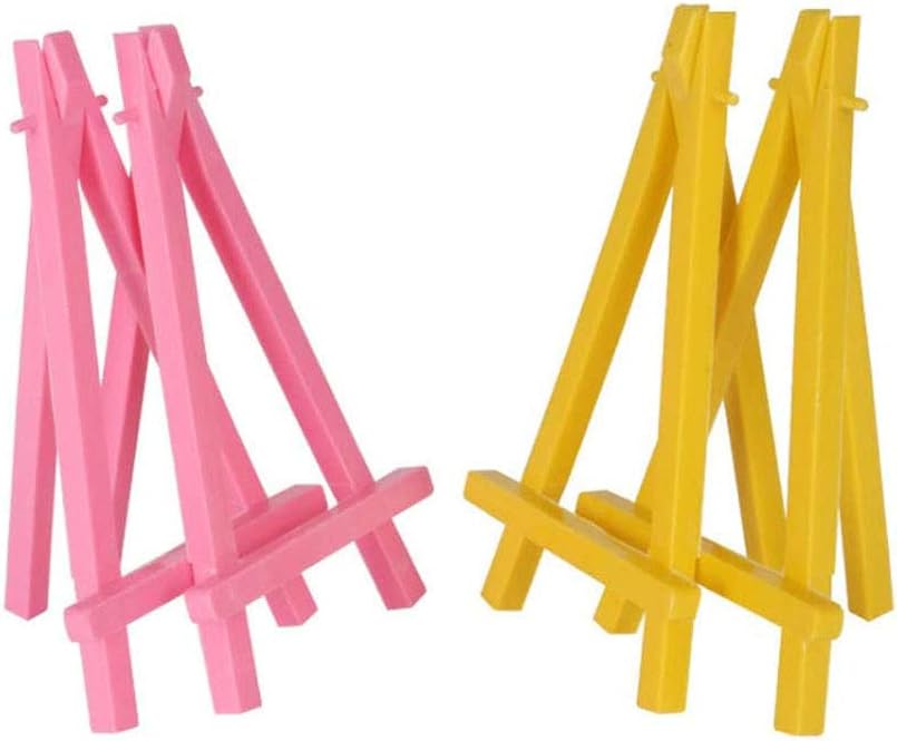 24 Piezas Tabletop Art Pictures Easels, Small Art Desktop Easel Stands ...