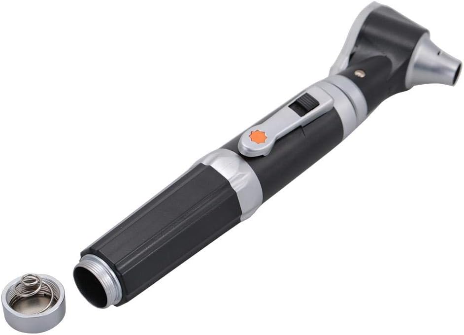 LED Otoscope, Prpfessional 3x Magnification Visual Ear Speculum with 4 ...