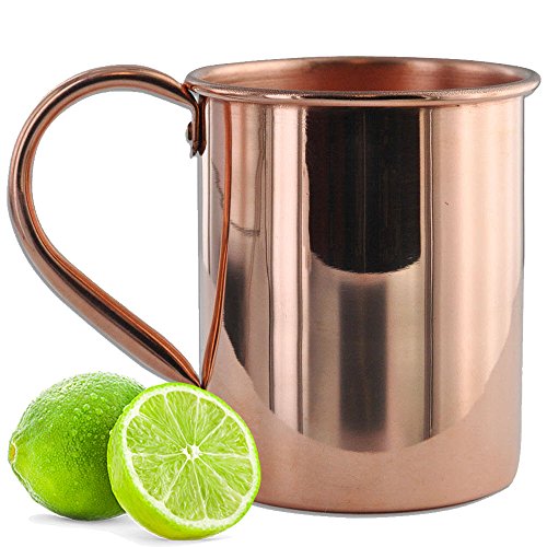 Pure Copper Mugs 22 oz Large Authentic Unlined Moscow Mule Copper Mug ...