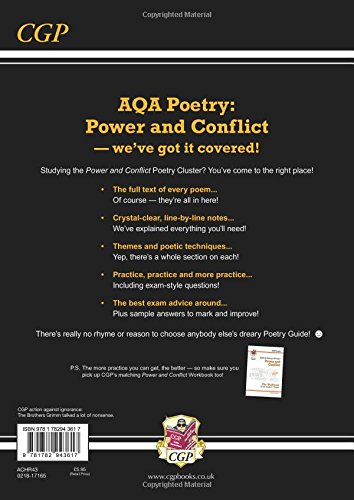 [- New GCSE English Literature AQA Poetry Guide: Power & Conflict ...