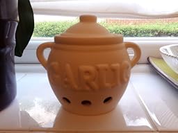 Ceramic Garlic Pot: Amazon.co.uk: Kitchen & Home